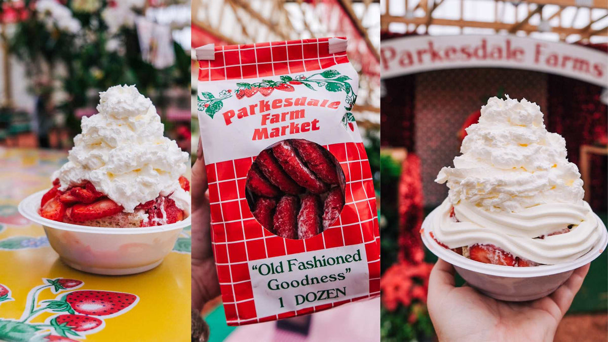 Worlds Best Strawberry Shortcake| Parkesdale Market| Plant City, Florida